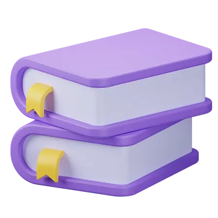 Books 3D Icon