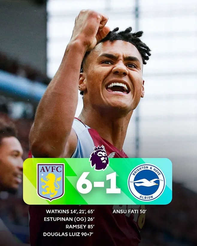 Photo by Premier League in Villa Park with @avfcofficial. May be an ...