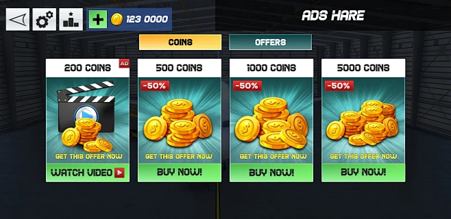 airplane game ui daily reward gameplay game design UI/UX user interface ...