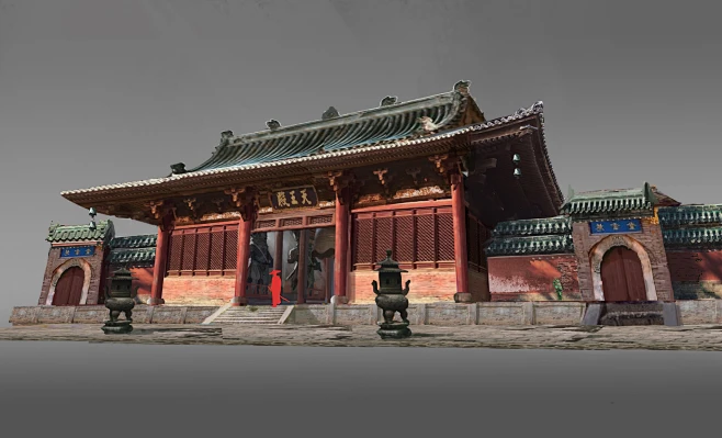 Ancient China武侠-Shaolin Temple, jun sun : Environmental design and ...
