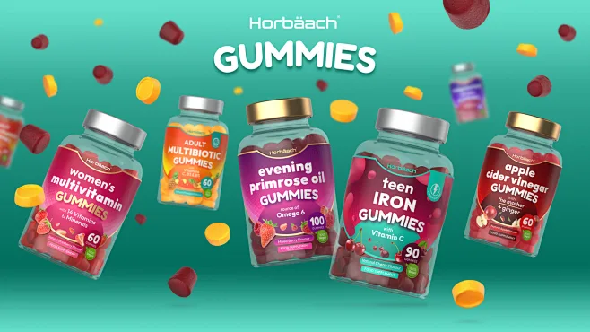 Horbaach Gummies Range – Packaging Of The World-花瓣网