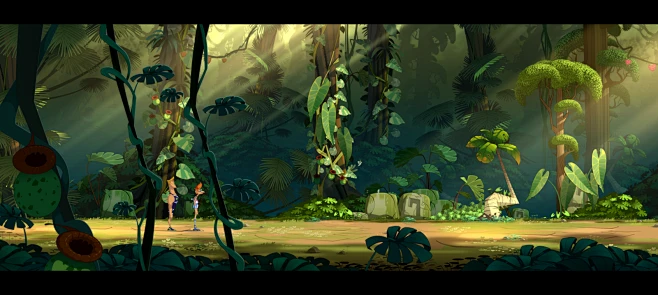 Jungle Design by *cyrilcorallo on deviantART-花瓣网