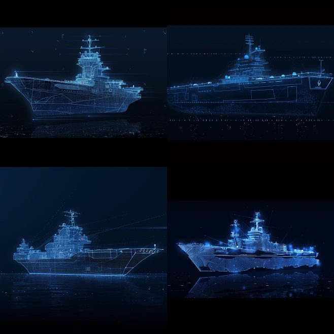 babbetehairgrove_Tech_sense_aircraft_carrier_dark_blue_clean_ba ...