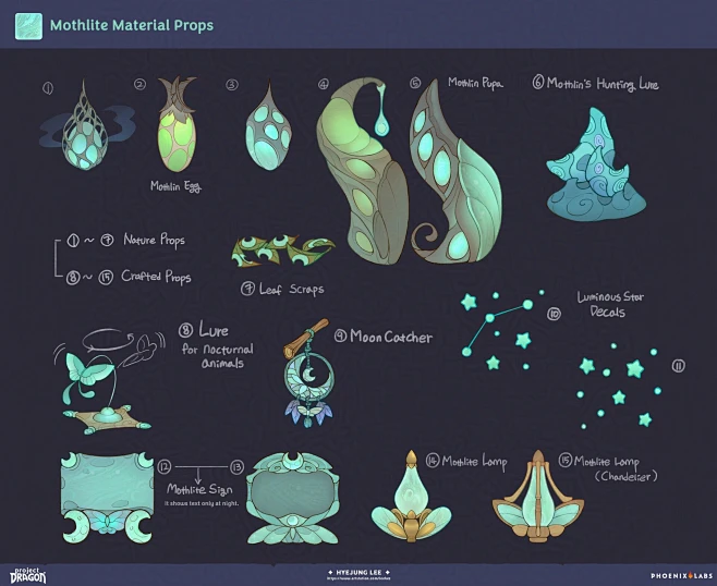Project Dragon - Spooky Forest + Monster Material Prop Exploration-花瓣网