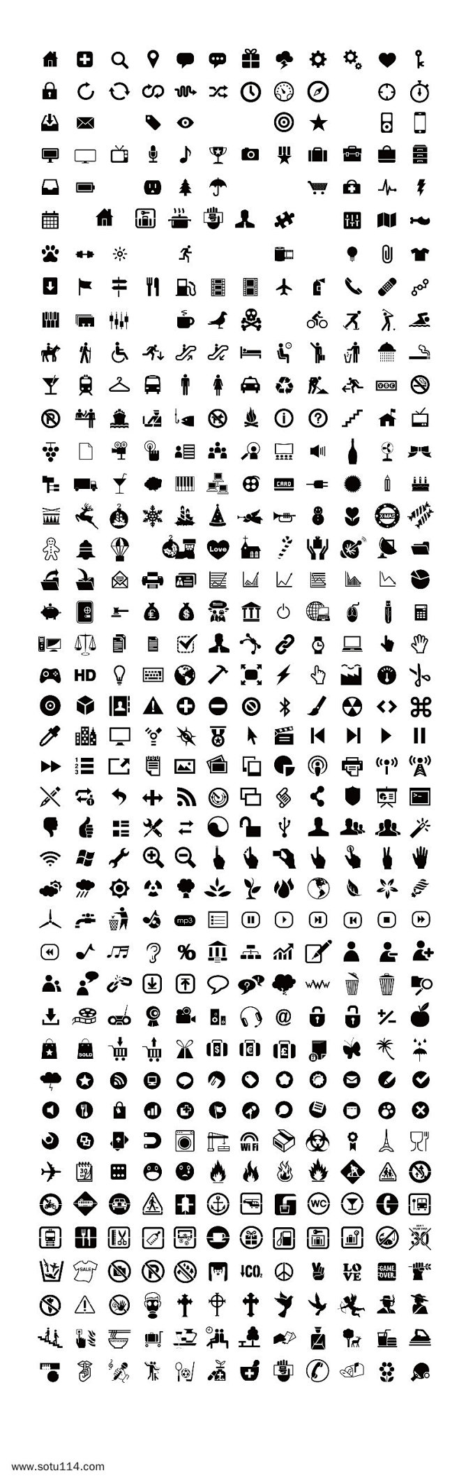 600个超实用ICON图标矢量