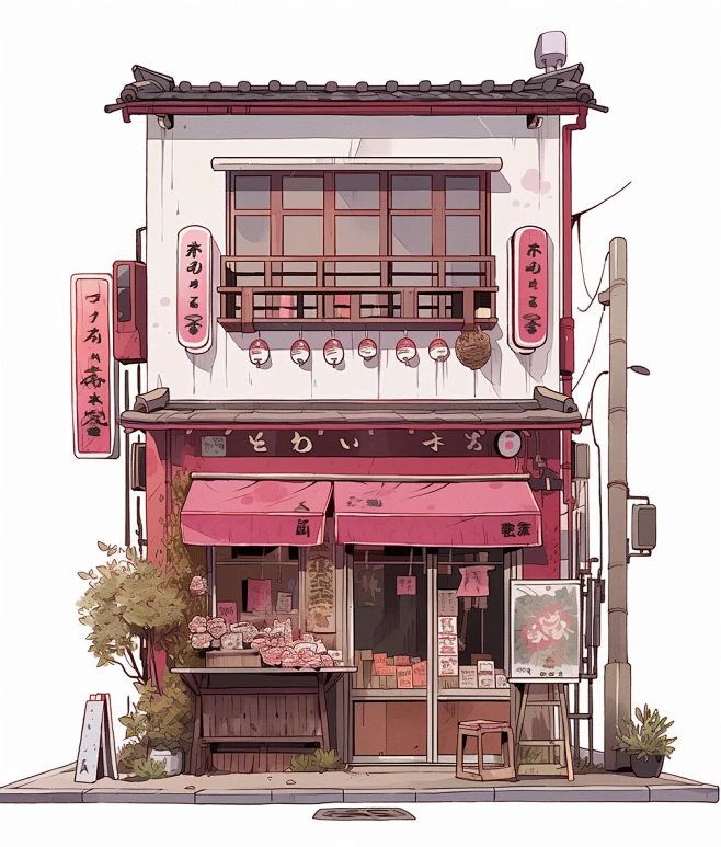 Japanese store-花瓣网