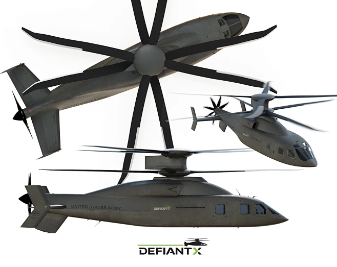 西科斯基-波音公开了用于取代黑鹰直升机FLRAA方案：Defiant X-花瓣网