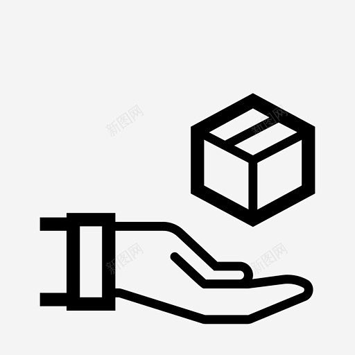 储值箱贵重物品托运搬运图标 UI图标 设计图片 免费下载 页面网页 平面电商 创意素材
