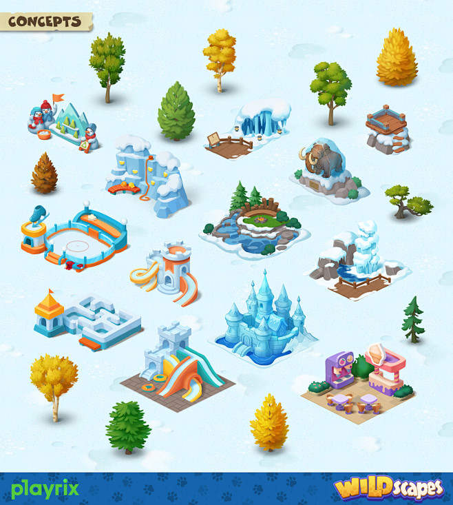 Wildscapes (Playrix) - Tundra Area