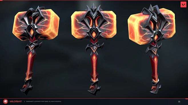 Valorant Crimsonbeast Skin-花瓣网