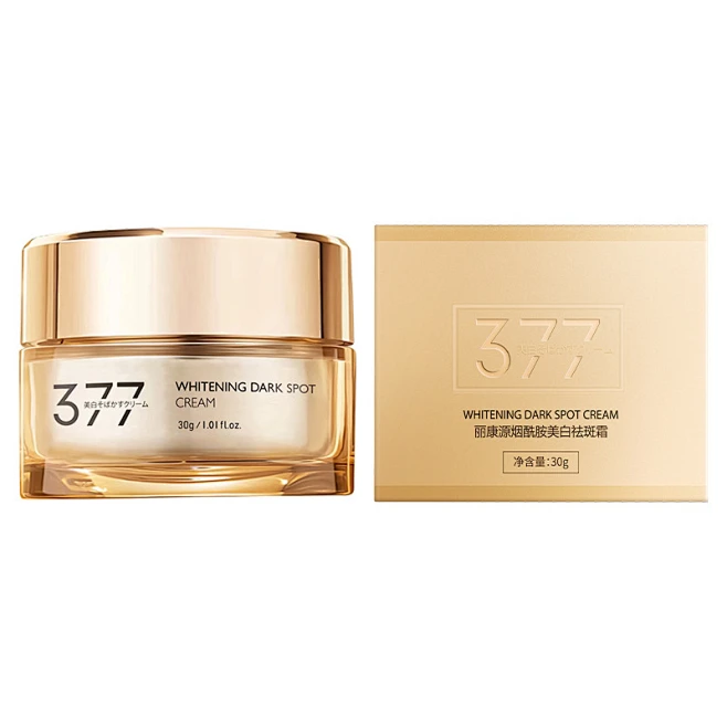377美白祛斑霜30g烟酰胺提亮肌肤淡化色斑补水滋润面霜保湿正装-花瓣网