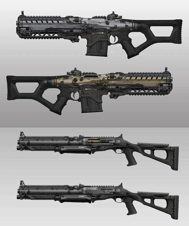 Weapon design-花瓣网