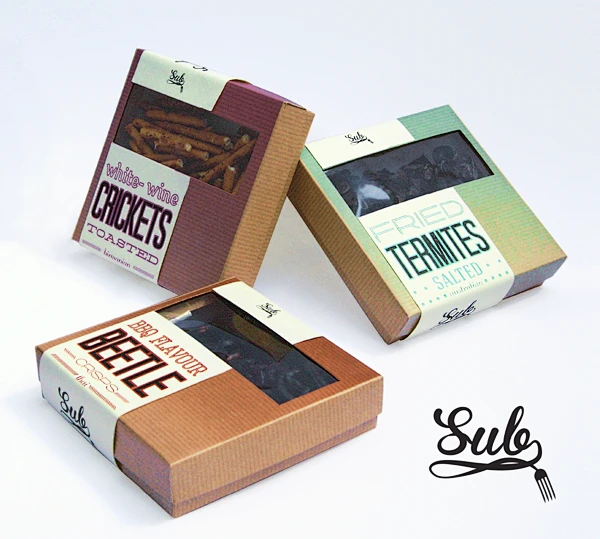 Sub- packaging for food from insects : Packaging for food from insects.-花瓣网