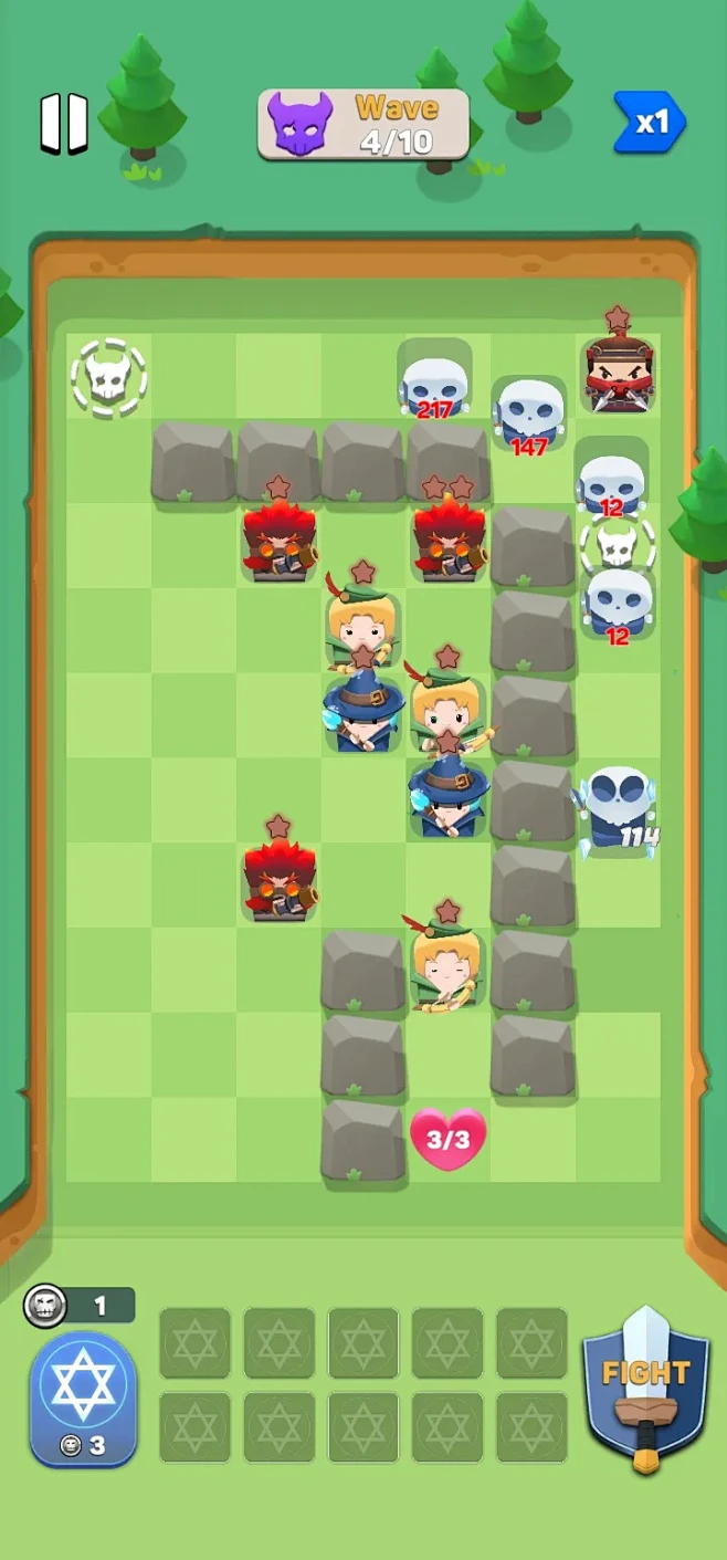 Cube Defender：方块保卫者-游戏截图-GAMEUI.NET-游戏UI/UX学习、交流、分享平台-花瓣网