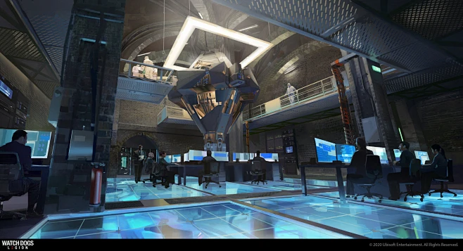 Watch Dogs Legion - MI6 Quantum Supercomputer, Adrien Girod : MI6 ...