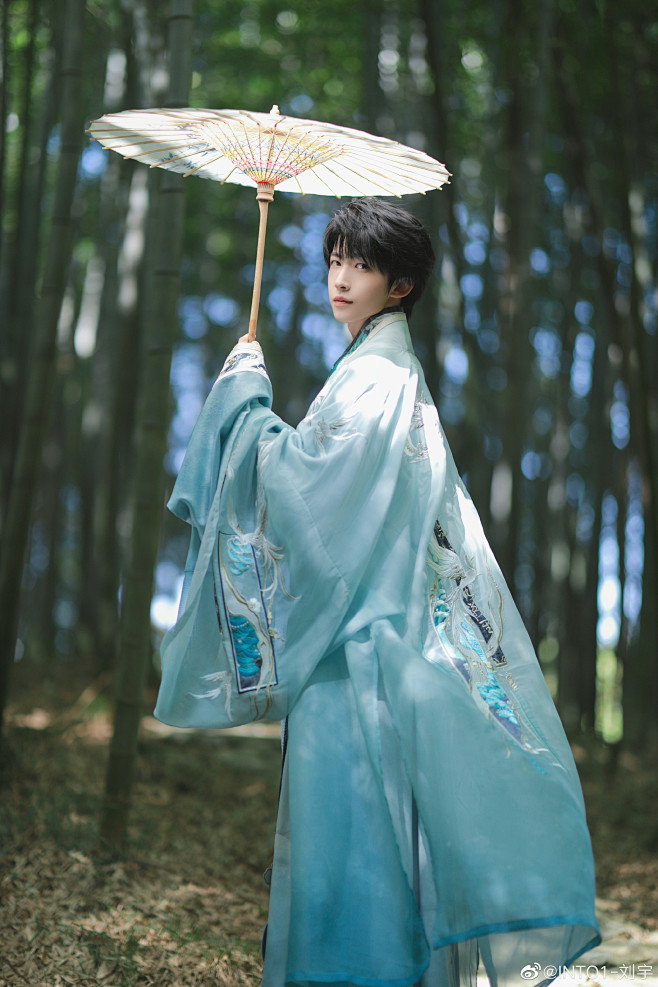 刘宇 古风 美男子 汉服