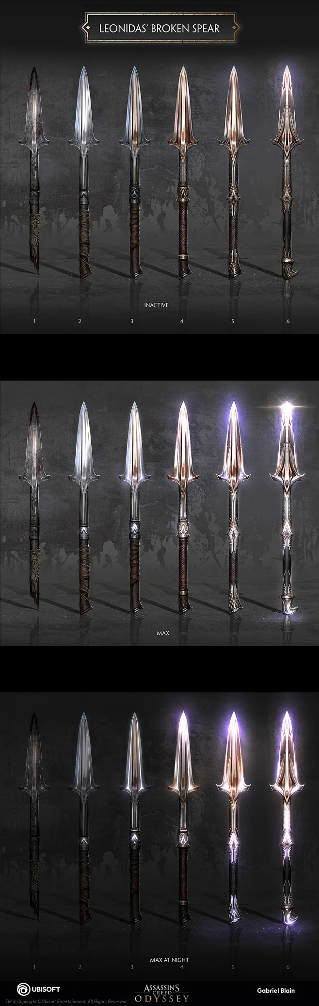 ArtStation - The broken spear of Leonidas, Gabriel Blain-花瓣网