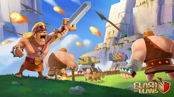 Clash of Clans-花瓣网