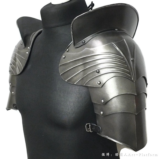 DECORATIVE GOTHIC PAULDRONS（哥特式）肩甲 (3)