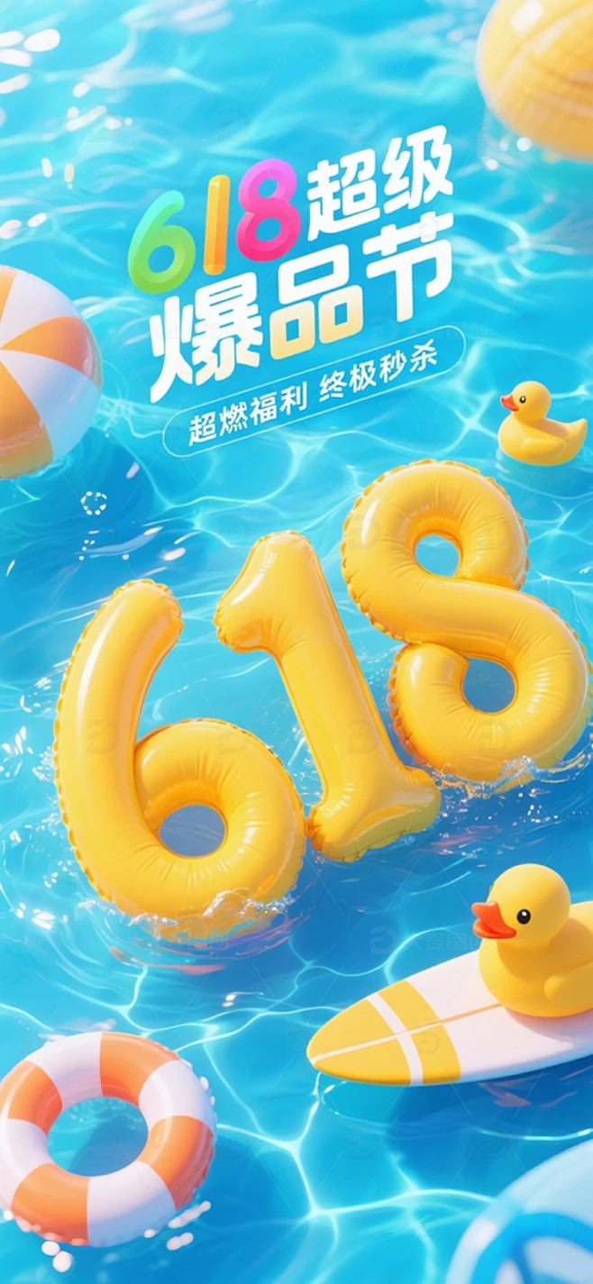 618海报高清模板免费下载-趣麦麦图-花瓣网