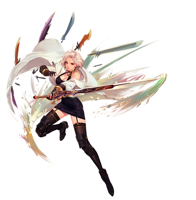 DNF全职业二觉立绘PNG原画-地下城与勇士-角色素材-微元素Element3ds - Powered by Discuz!