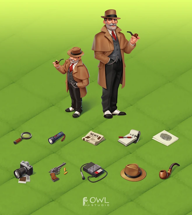 Merge Game - Objects & Props - Part 3-花瓣网