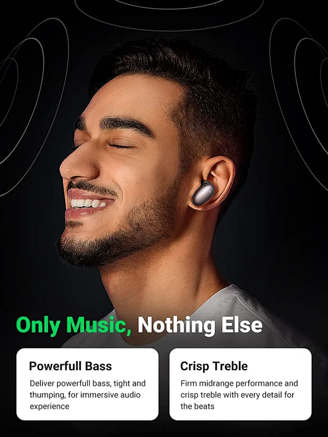 UGREEN HiTune X6 Wireless Earbuds, Hybrid Active Noise Cancelling ...