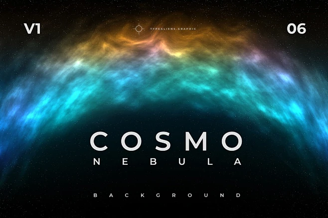 Cosmo Nebula Background V1 10款未来科幻宇宙星云天文极光视觉海报设计背景底纹ps素材源文件 - UIGUI-花瓣网