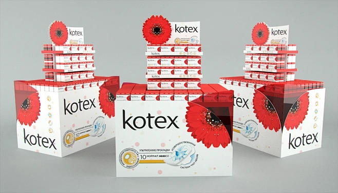 Kotex POSm : Design pos Kotex图片_各类陈设效果参考图片素材-花瓣网