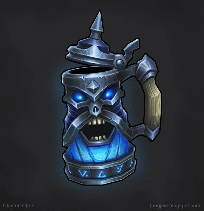 Dwarven Deathknight Tankard - Marmoset Viewer, Clayton Chod : I had a ...