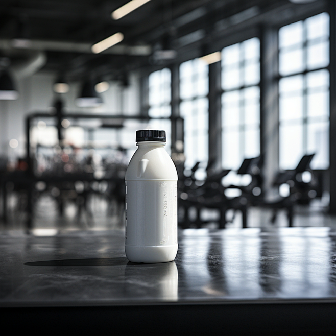 dqian_Carton_of_milk_on_black_and_gray_table_in_gym_desktop_in_6cd5efbc ...