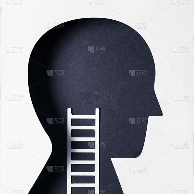 侧面像,人的头部,职业,形状,概念,智慧,灵感,动机