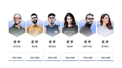 页面版式—团队介绍6_SEEKPPT-花瓣网