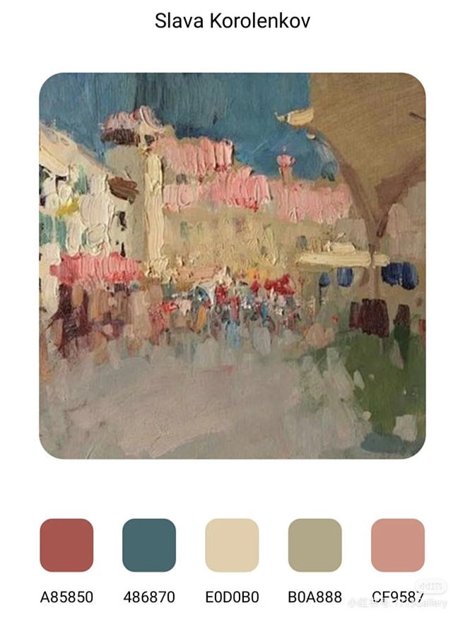Slava korolenkov(1958-)俄罗斯 印象派