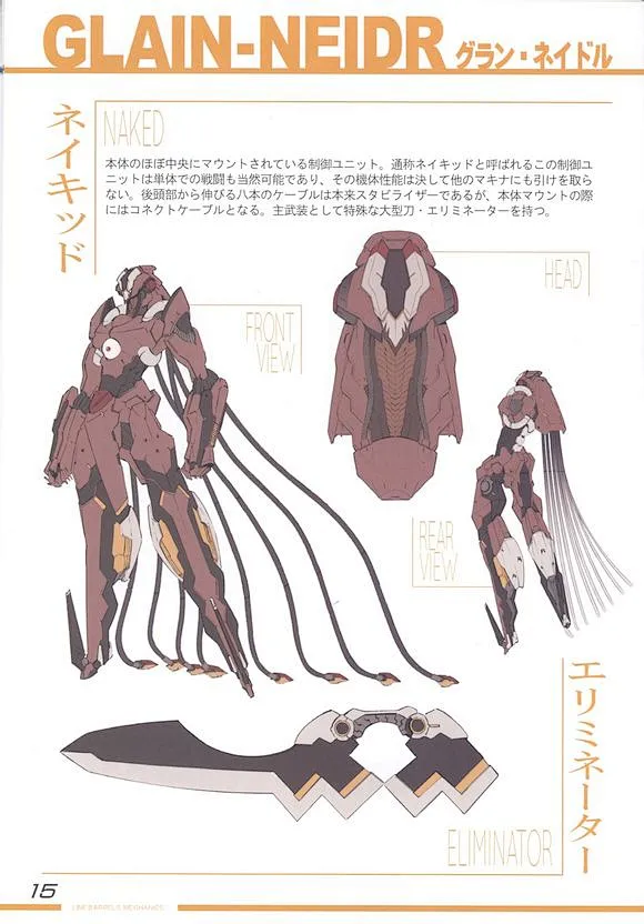 【资源】Champion RED附录〈Linebarrels Mechanics〉机体设定集_武装机甲吧_百度贴吧-花瓣网