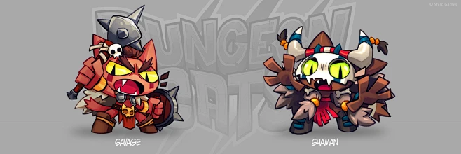 Dungeon Cats - Characters-花瓣网