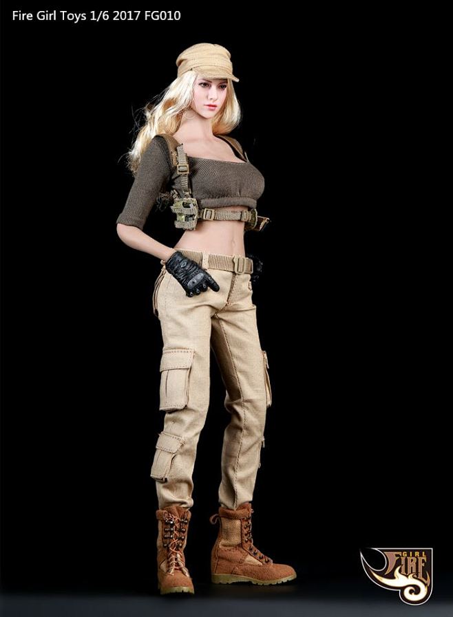 【现货】Fire Girl Toys FG010 1/6军事女兵人 战术女枪手套装-淘宝网