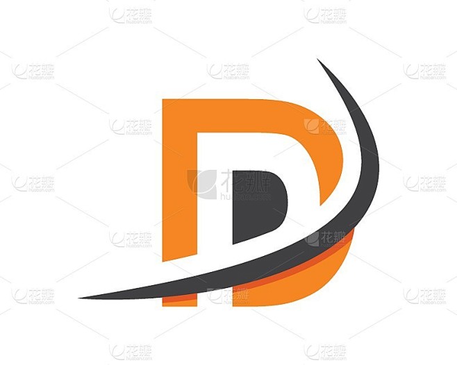 Dp字母标志图标插图矢量