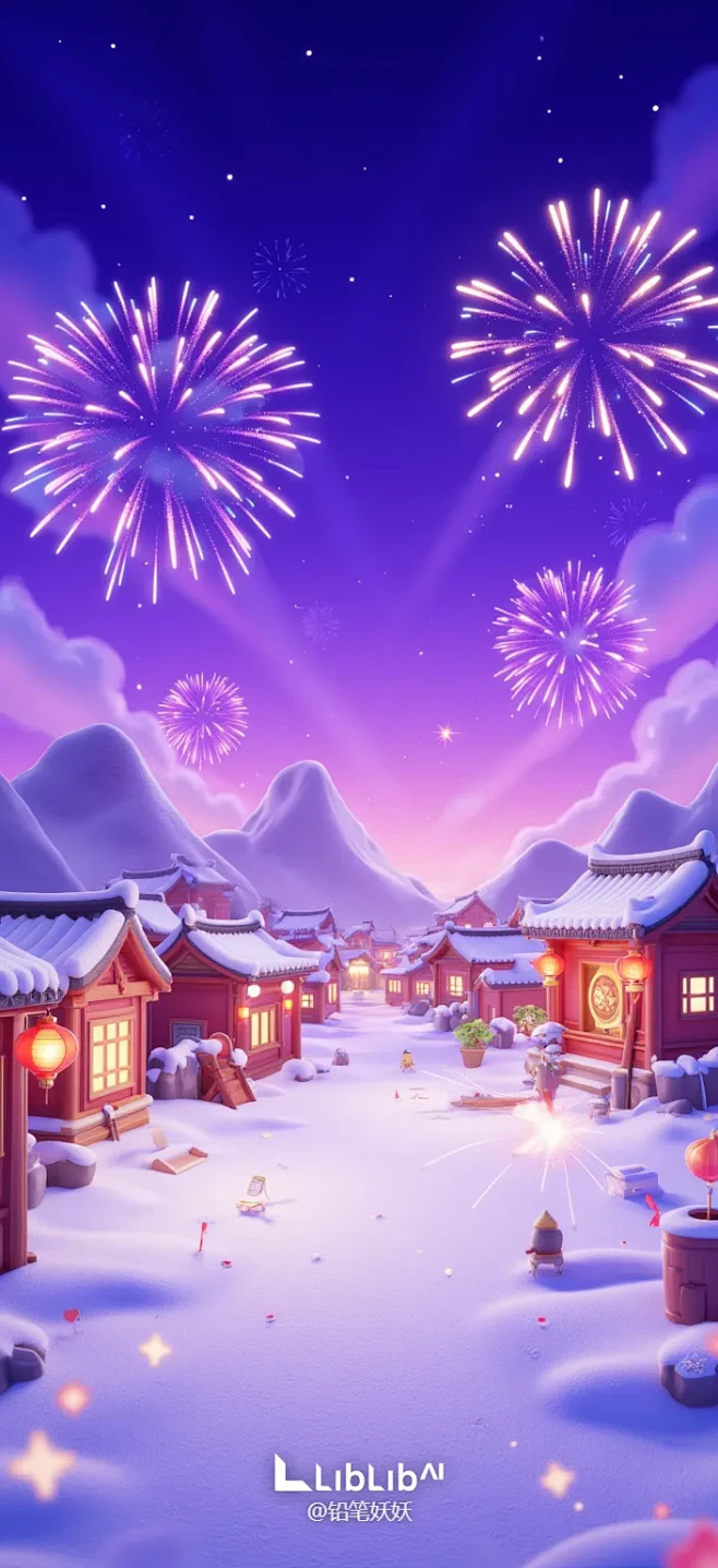 「小李」_全场景3D卡通模型-Flux-LoRA-听小李的碎碎念-LiblibAI-花瓣网