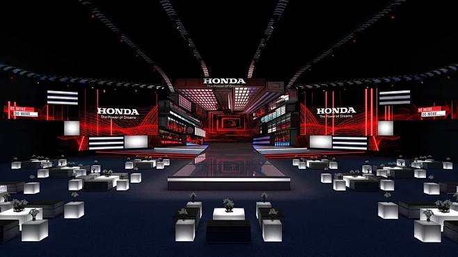 Car Launch Stage design-花瓣网