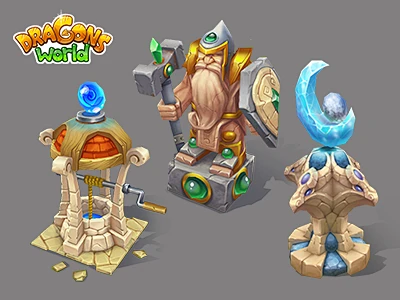 Dragons' World-花瓣网