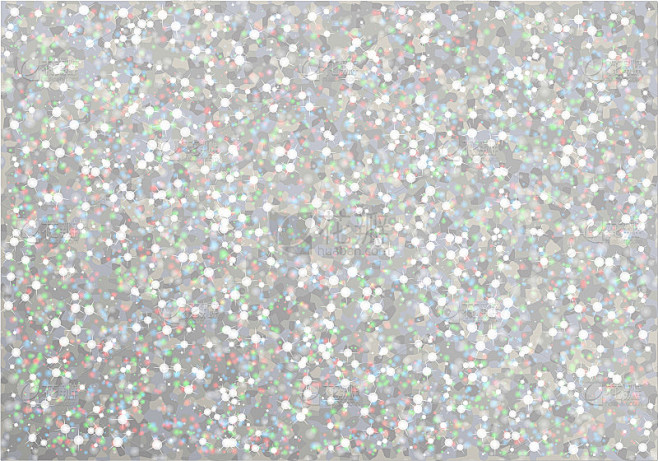 Sparkling glitter white