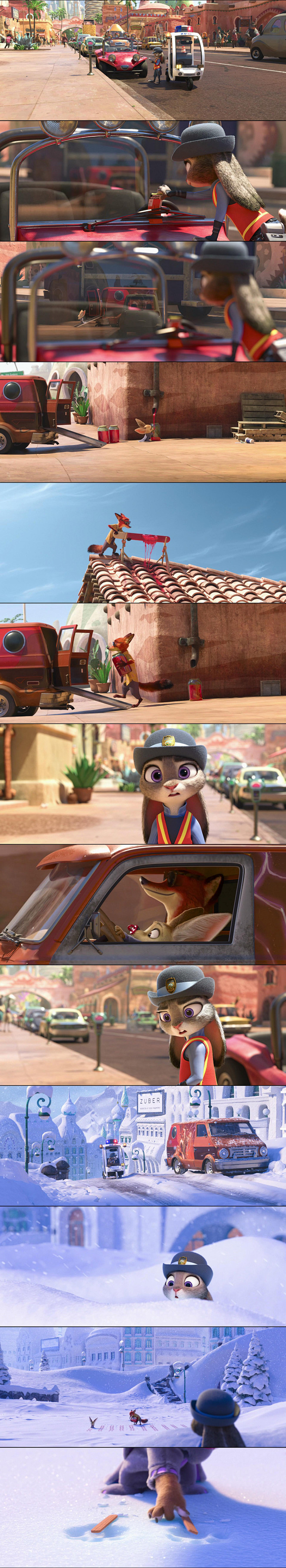 【疯狂动物城 Zootopia (2016)】23 #电影场景# #电影截图# #电影海报# #电影剧照#