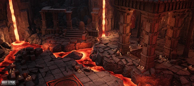 Forgotten Temple UE4 , Robert Stephens : My inspiration for making this ...