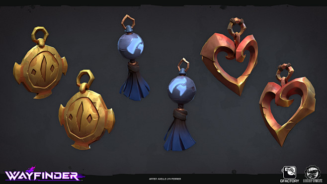 {游戏系列} 美国 WAYFINDER 寻路者（UI,角色，场景）