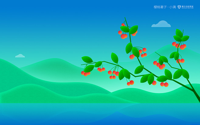 24节气小满电脑壁纸1920×1200