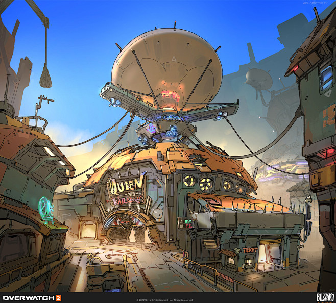 ArtStation - Overwatch 2 - New Junk City