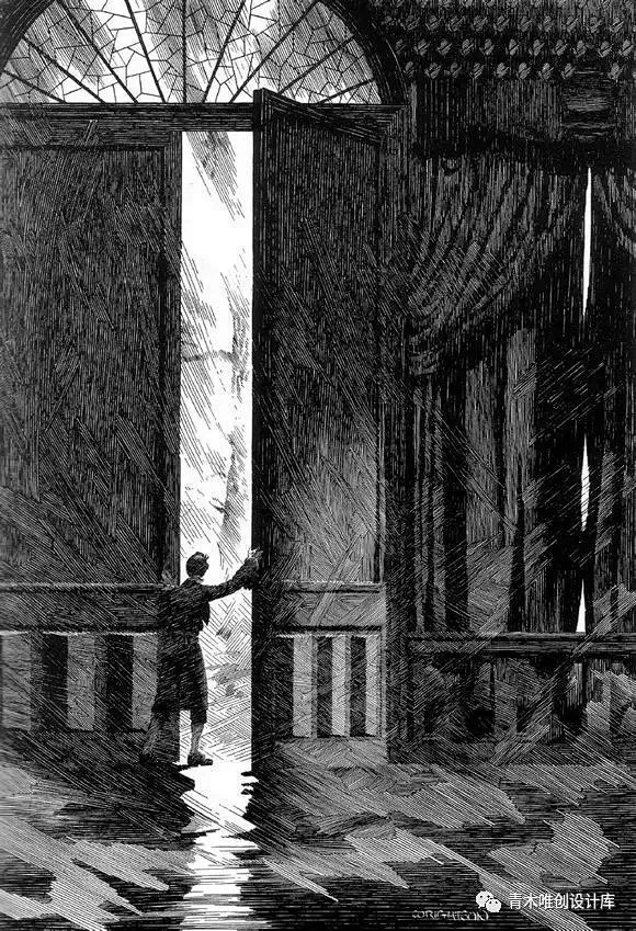 线条世界永存，美国插画大师Bernie Wrightson作品欣赏~_插图 : 他是以惊悚的插画和漫画 而被众所熟知的艺术家， 他绘制的第一个 ...