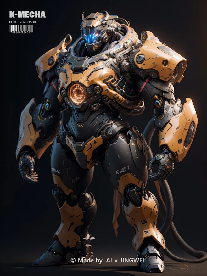 K-MECHA 科幻机甲系列-花瓣网