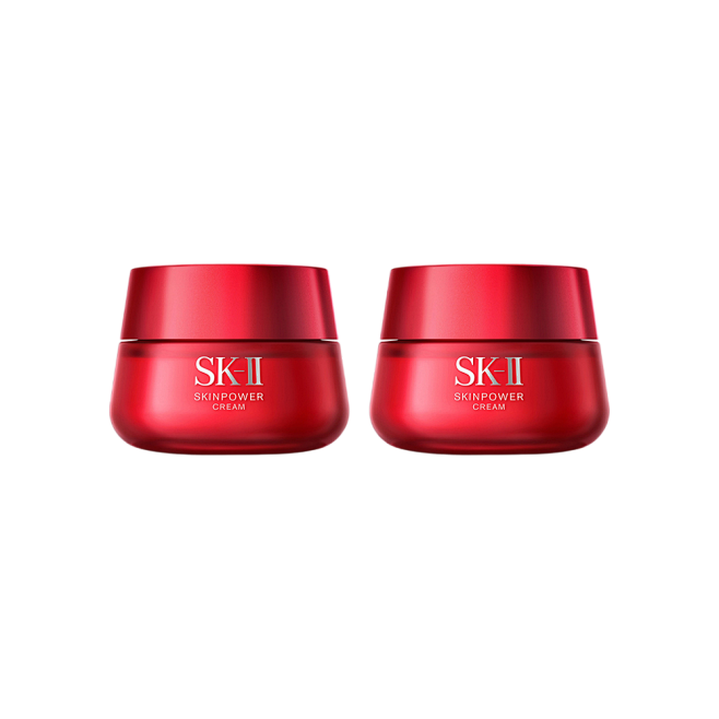 SK2大红瓶经典滋润型双瓶装SKII-80g2